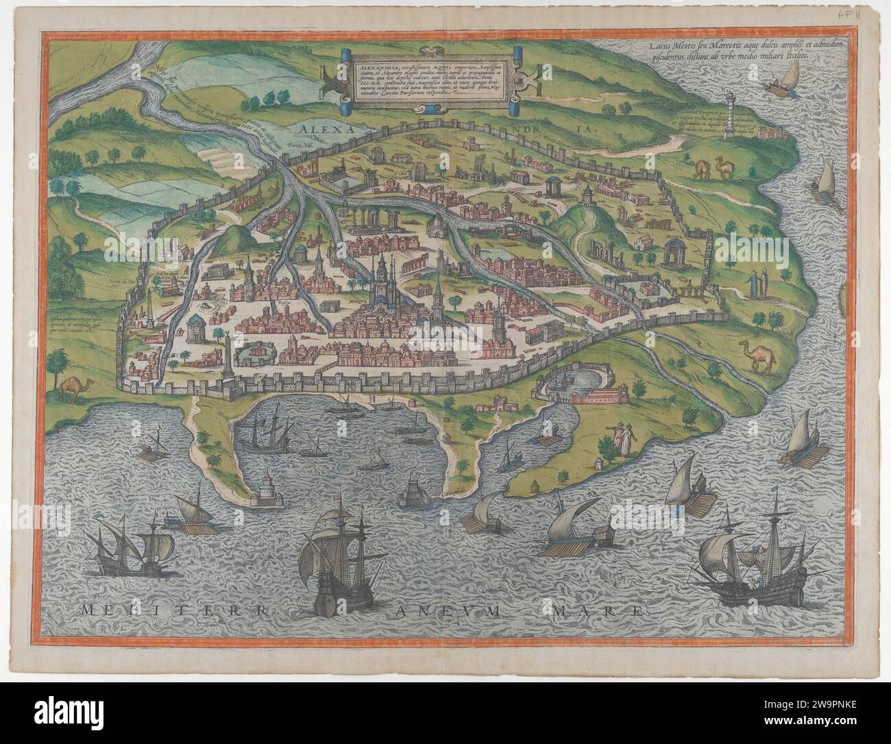 Georg braun map hi-res stock photography and images - Alamy