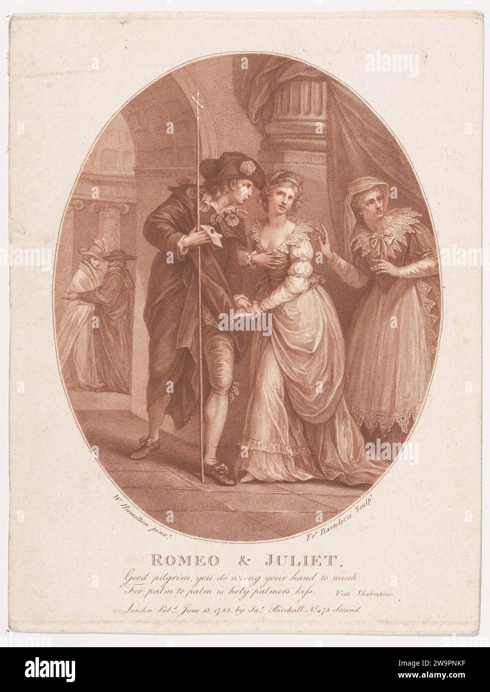 Romeo and Juliet at the Masquerade (Shakespeare, Romeo and Juliet, Act ...