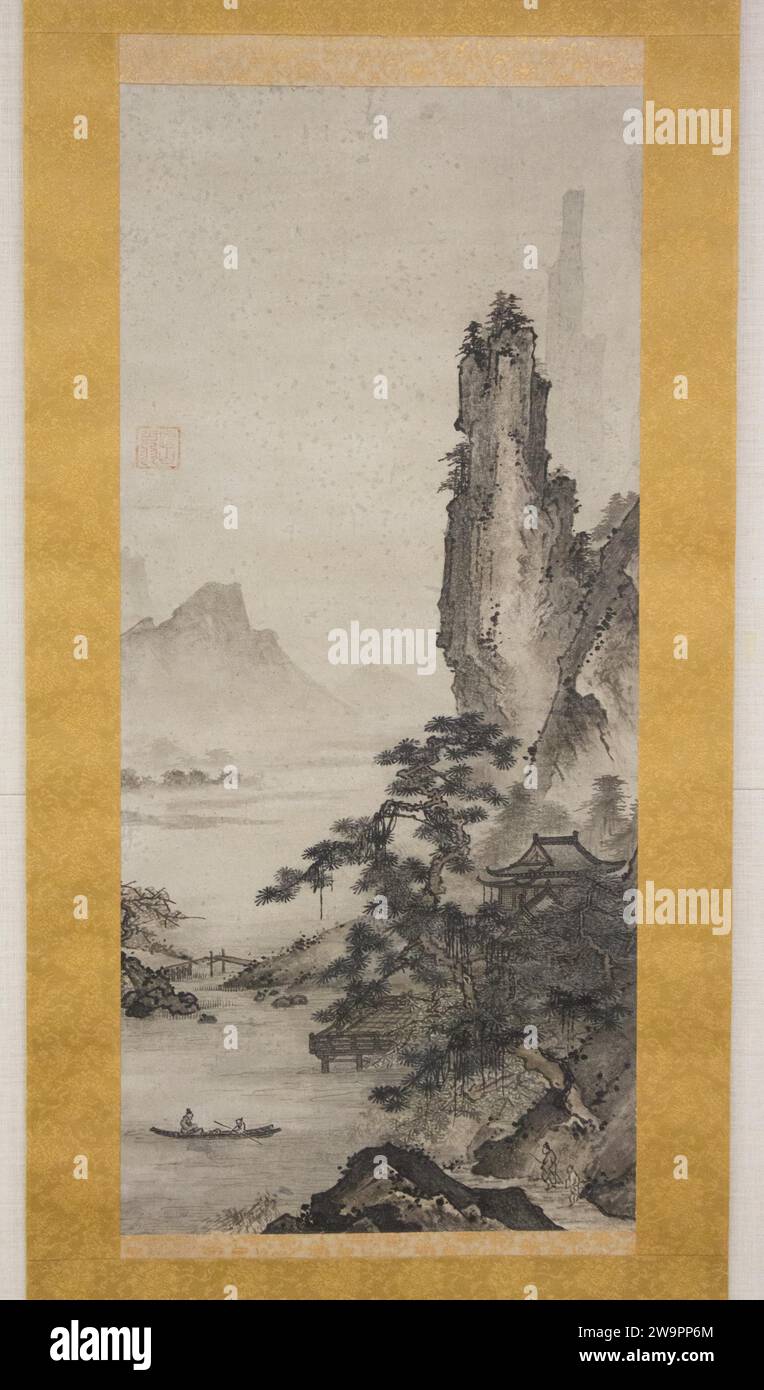 Mountain Landscape 1936 by Gakuo Zokyu Stock Photo - Alamy