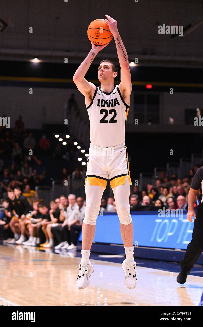 SAN DIEGO, CA - NOVEMBER 24: Iowa Hawkeyes forward Patrick McCaffery ...