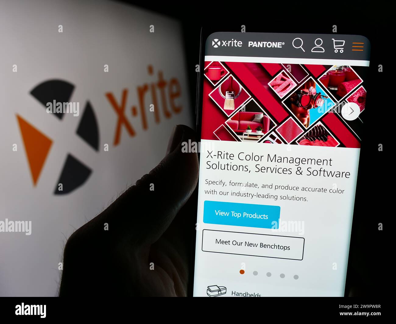 X rite logo hi-res stock photography and images - Alamy