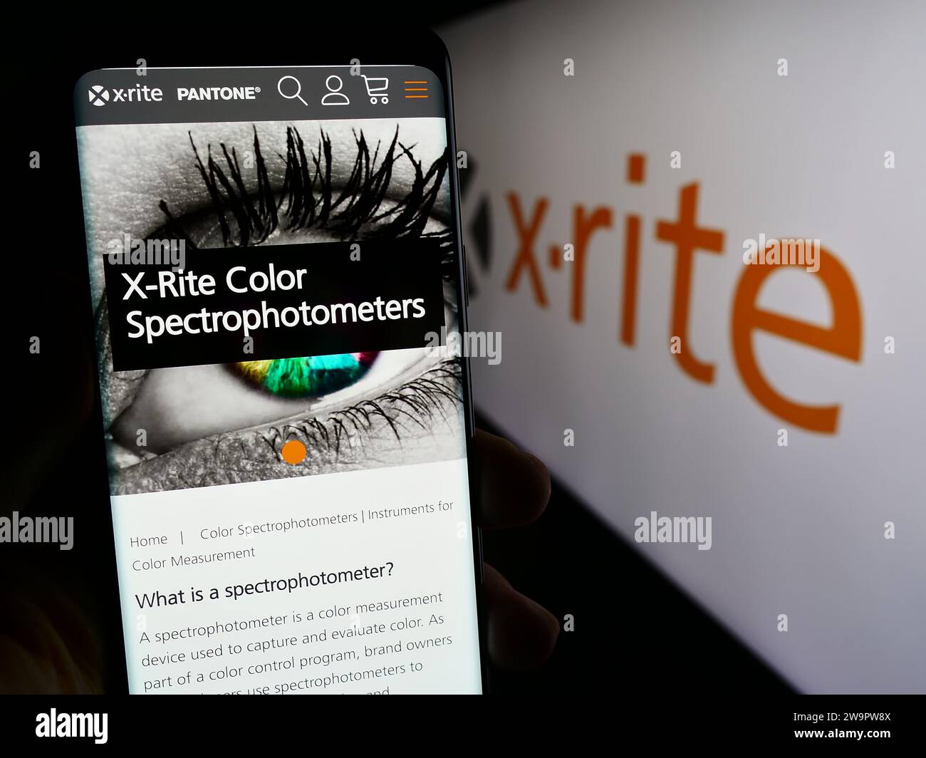 X rite logo hi-res stock photography and images - Alamy