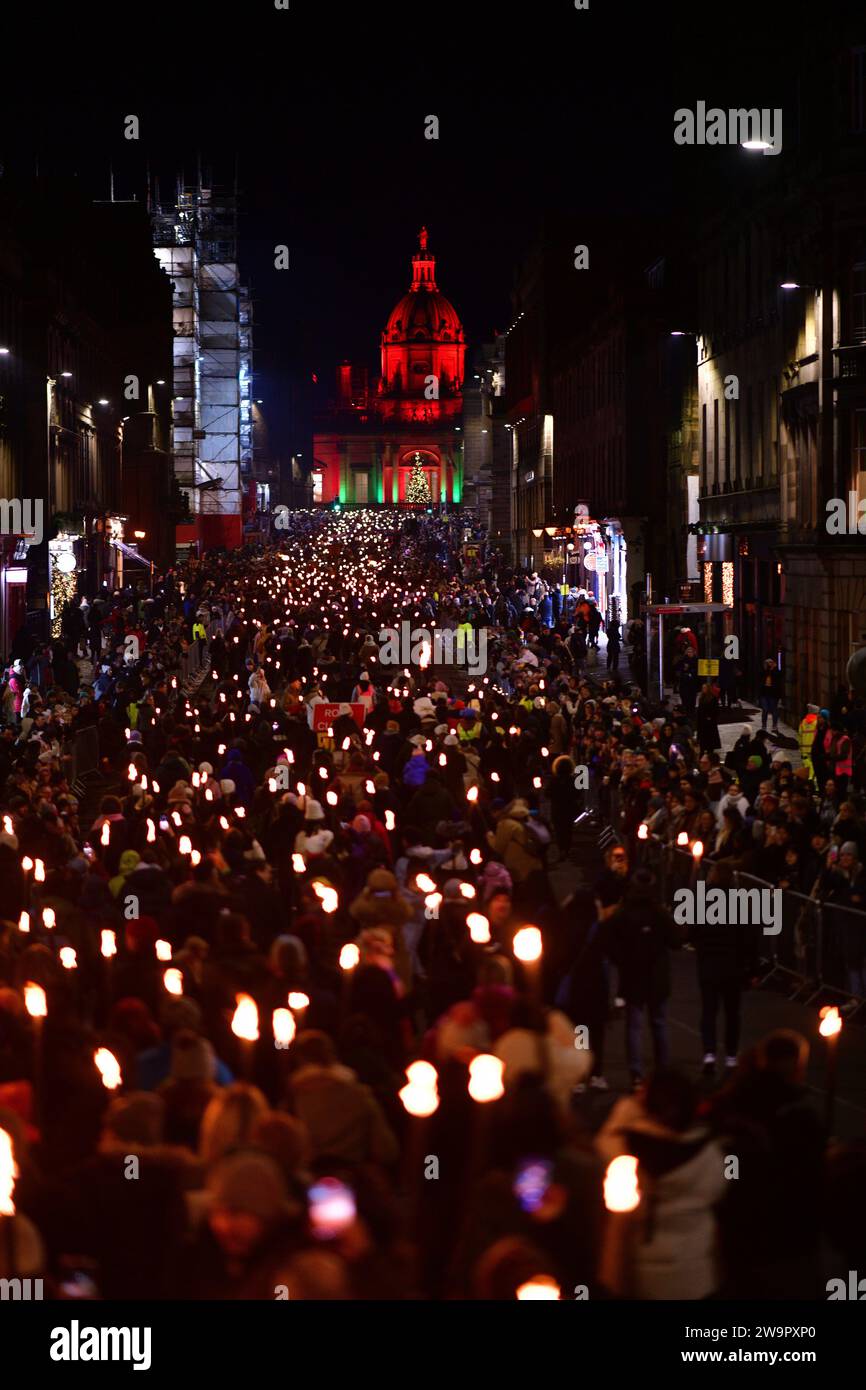Edinburghs hogmanay 2023 hi-res stock photography and images - Alamy