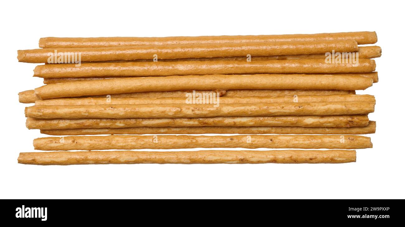 White wheat flour sticks on isolated background Stock Photo - Alamy