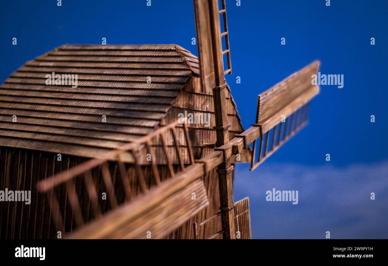 Wooden widmills hi-res stock photography and images - Alamy