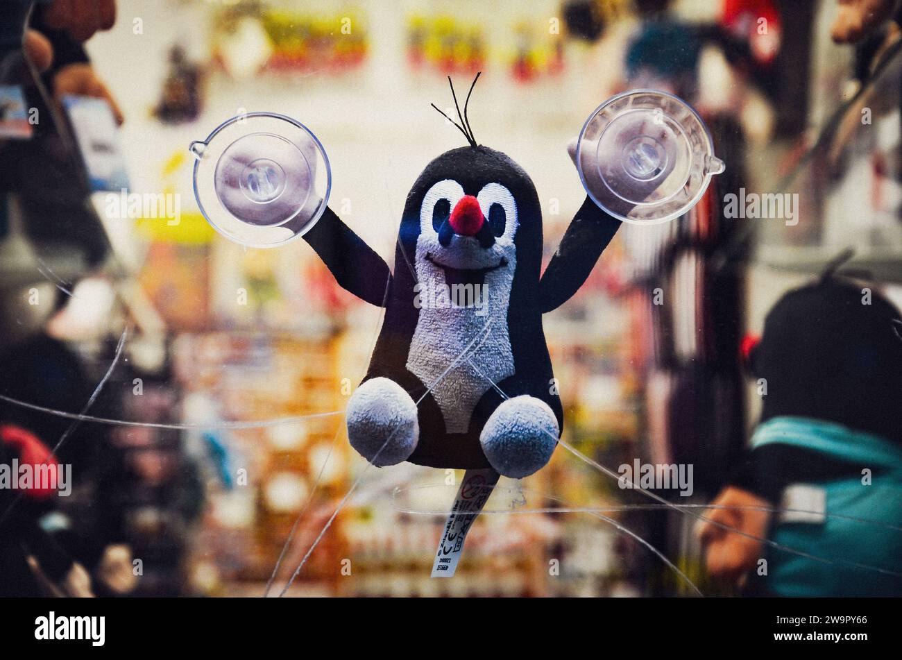 Czech mole, the most popular cartoon mole, Czech Republic Stock Photo ...