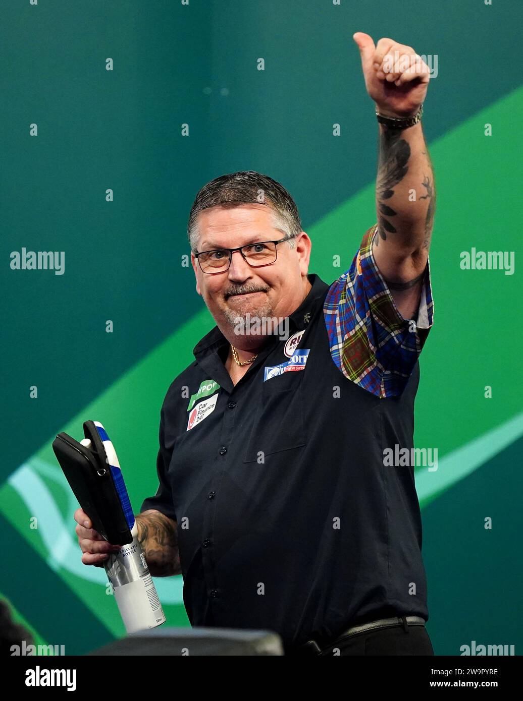 Gary anderson world darts championships hi-res stock photography and ...