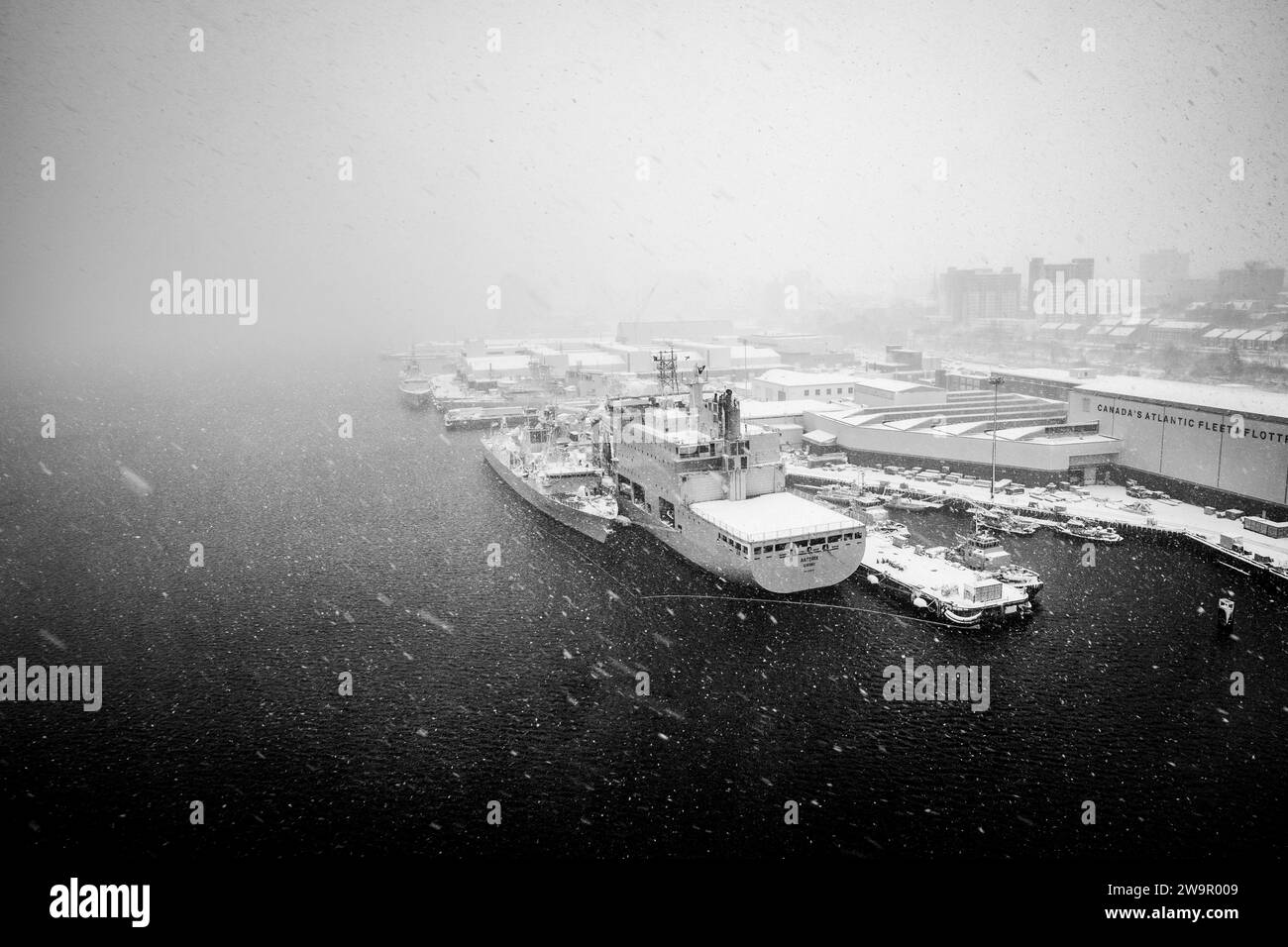 Canada frigate navy halifax Black and White Stock Photos & Images - Alamy