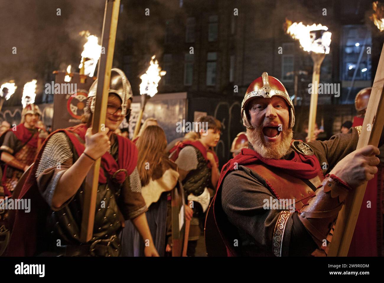 Edinburgh's Hogmanay celebrations begin with the Torchlight Procession ...