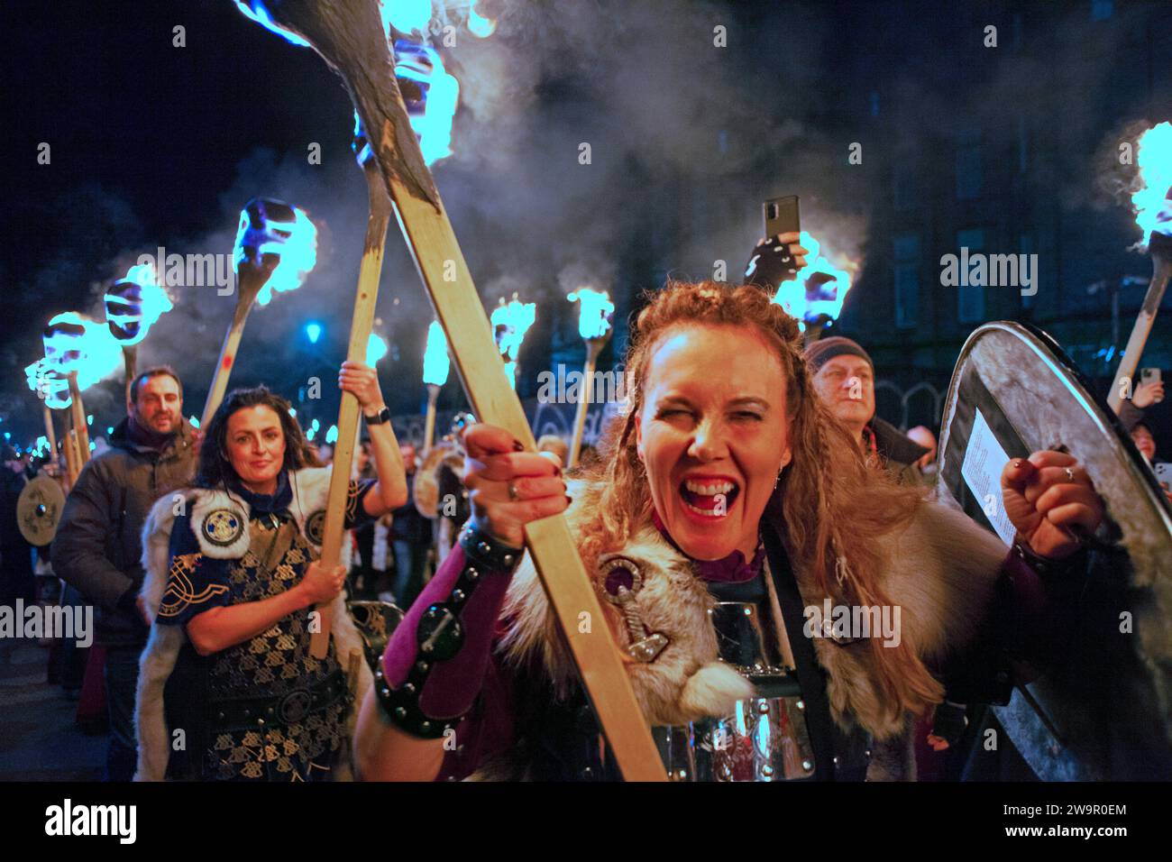 Edinburgh's Hogmanay celebrations begin with the Torchlight Procession ...