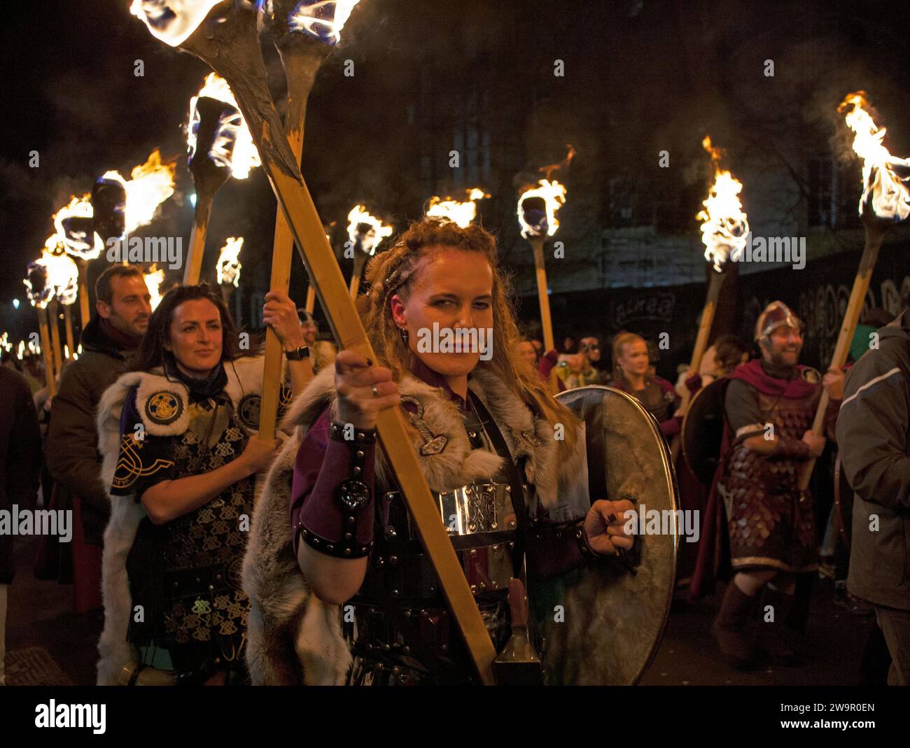 Edinburgh's Hogmanay celebrations begin with the Torchlight Procession ...
