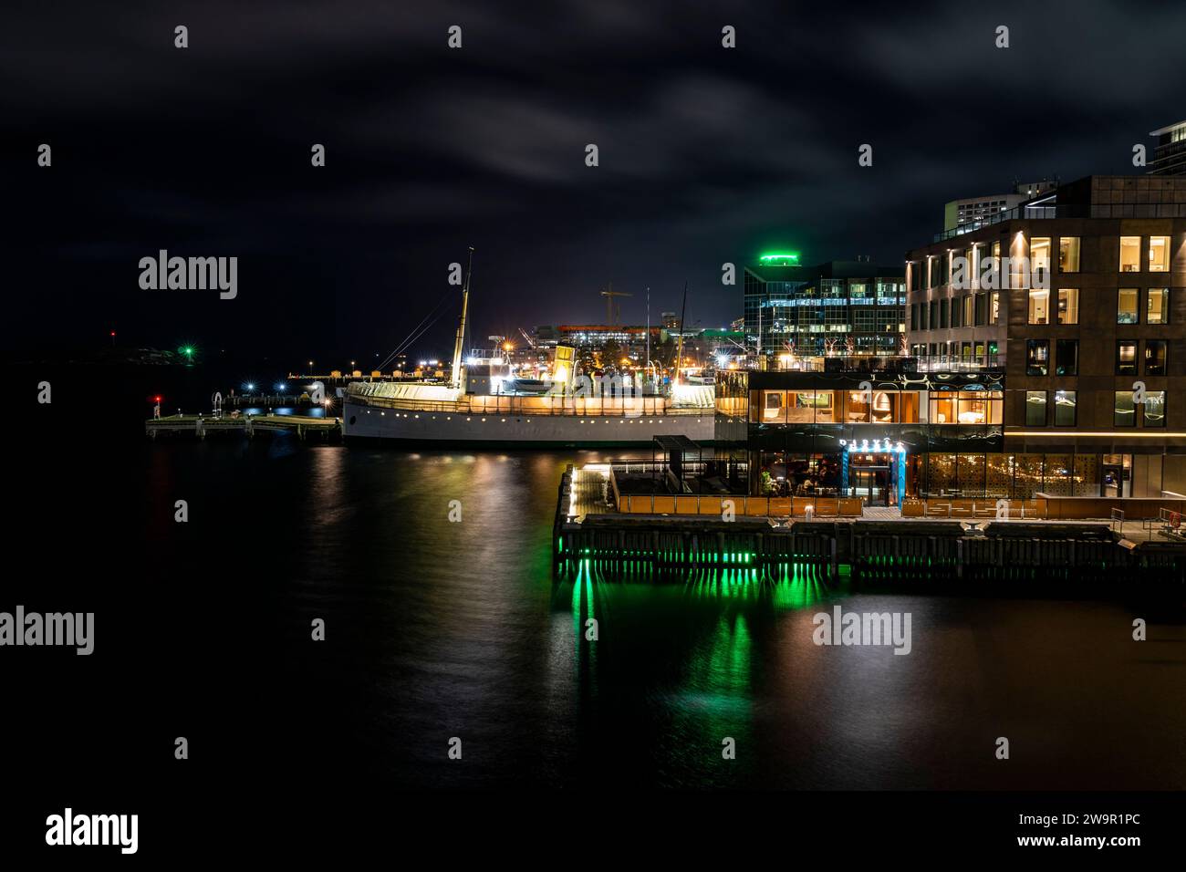 Museum ship CSS Acadia alongside at the Maritime Museum of the Atlantic ...