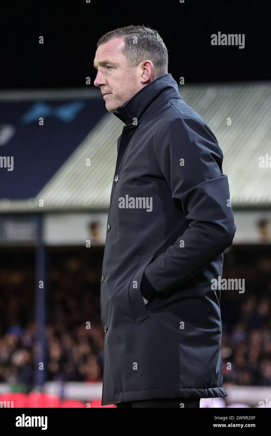 Neill Collins Head coach of Barnsley during the Sky Bet League 1 match ...