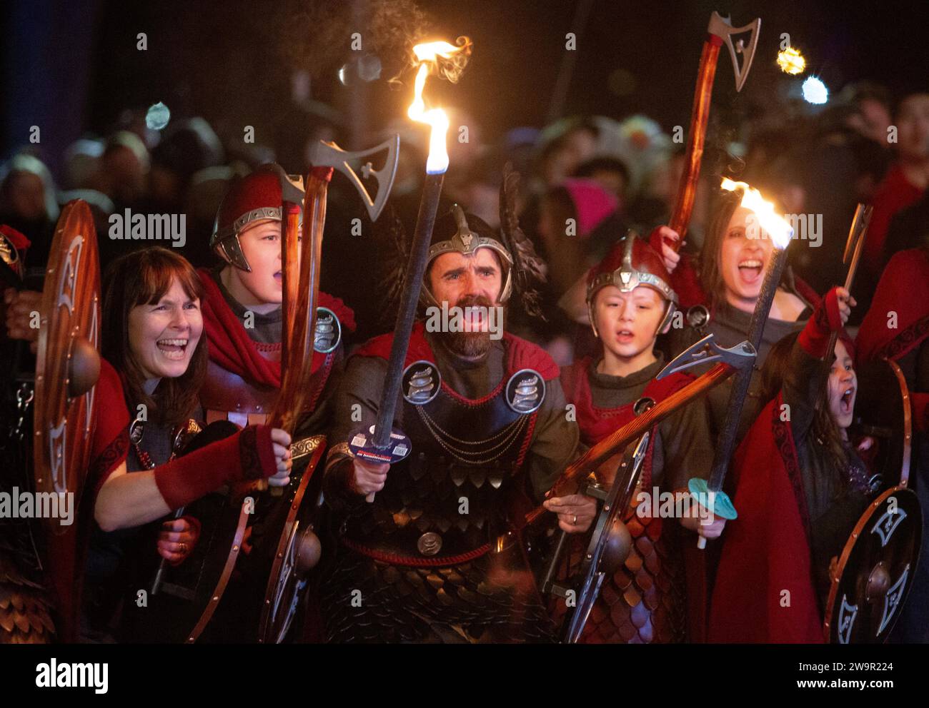 Edinburgh, UK. 29th Dec, 2023. Torchlight Procession back for 30th ...