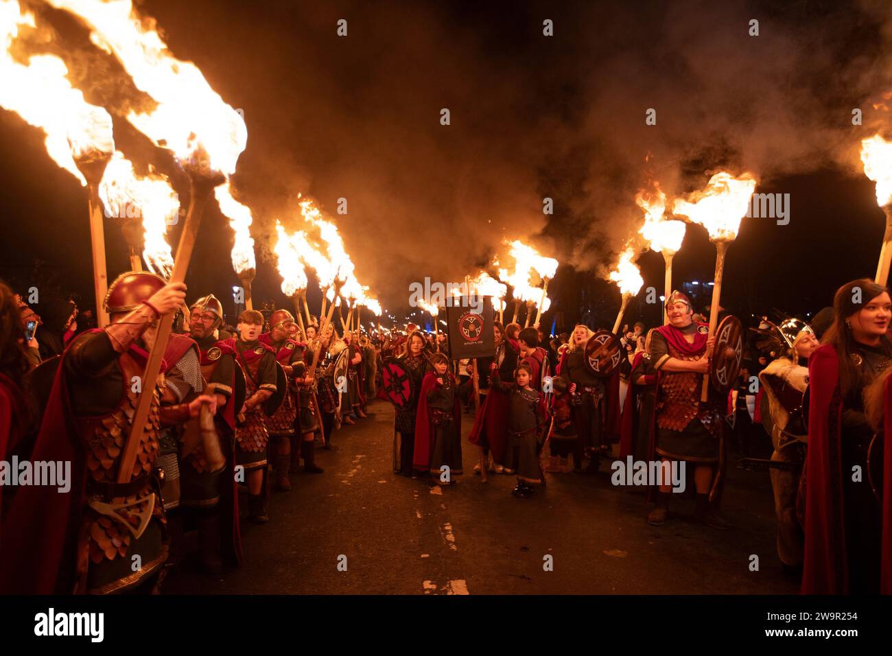 Edinburgh, UK. 29th Dec, 2023. Torchlight Procession back for 30th ...