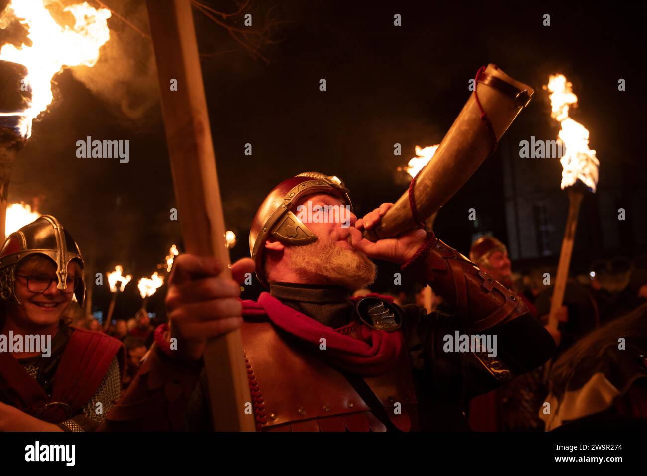 Edinburgh, UK. 29th Dec, 2023. Torchlight Procession back for 30th ...