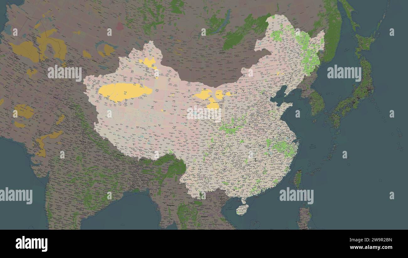 Beijing map style hi-res stock photography and images - Alamy