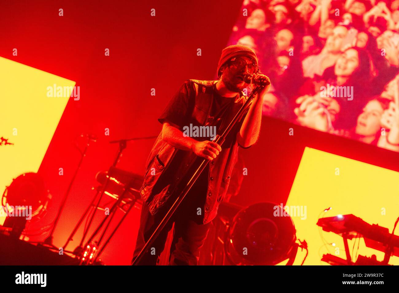 Milan, Italy, 19th December 2023. Italian indie pop singer Calcutta ...