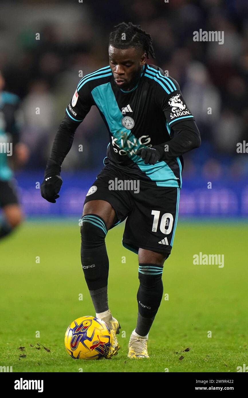 Leicester City's Stephy Mavididi in action during the Sky Bet ...