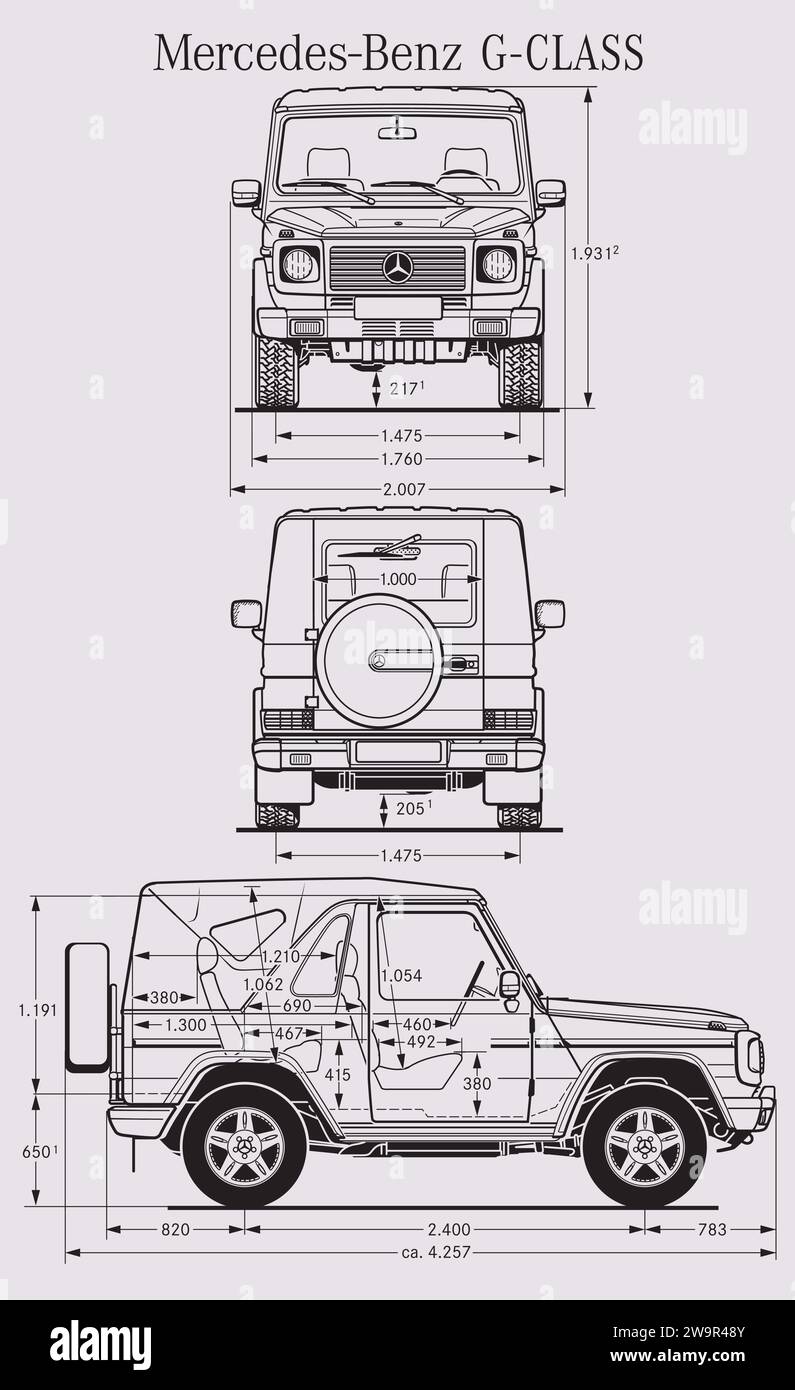 Vintage mercedes car Stock Vector Images - Alamy