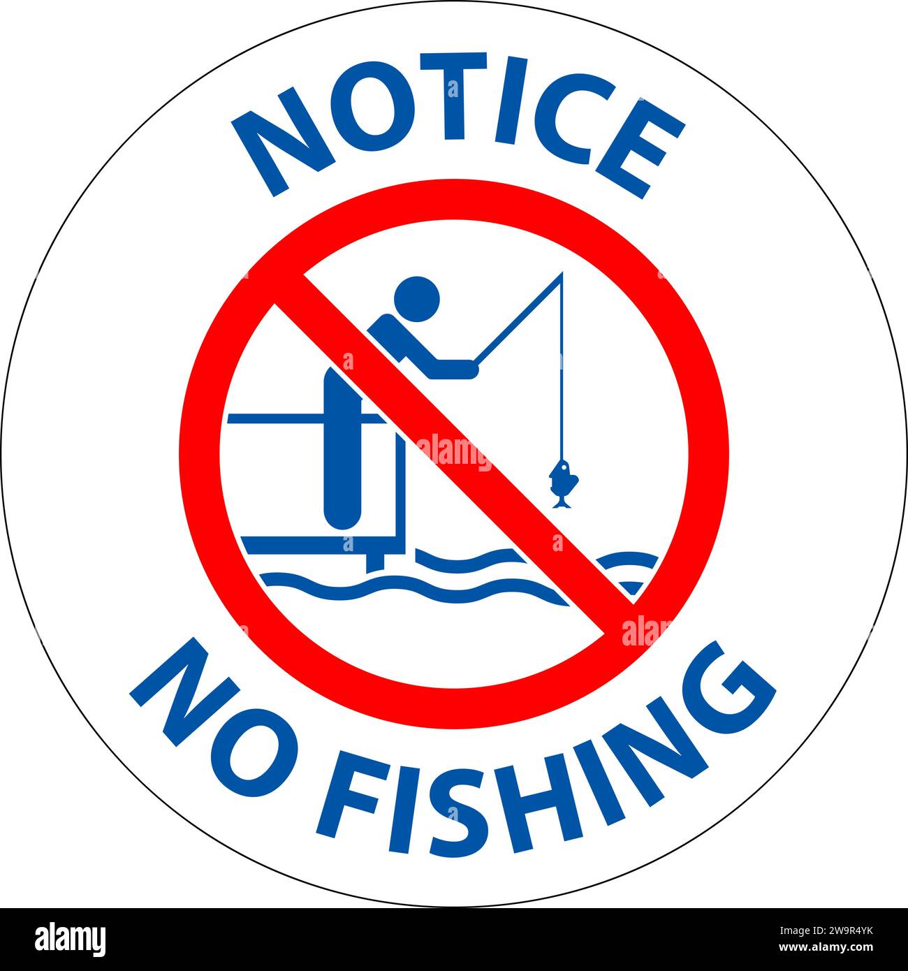 Fisherman notice Stock Vector Images - Alamy