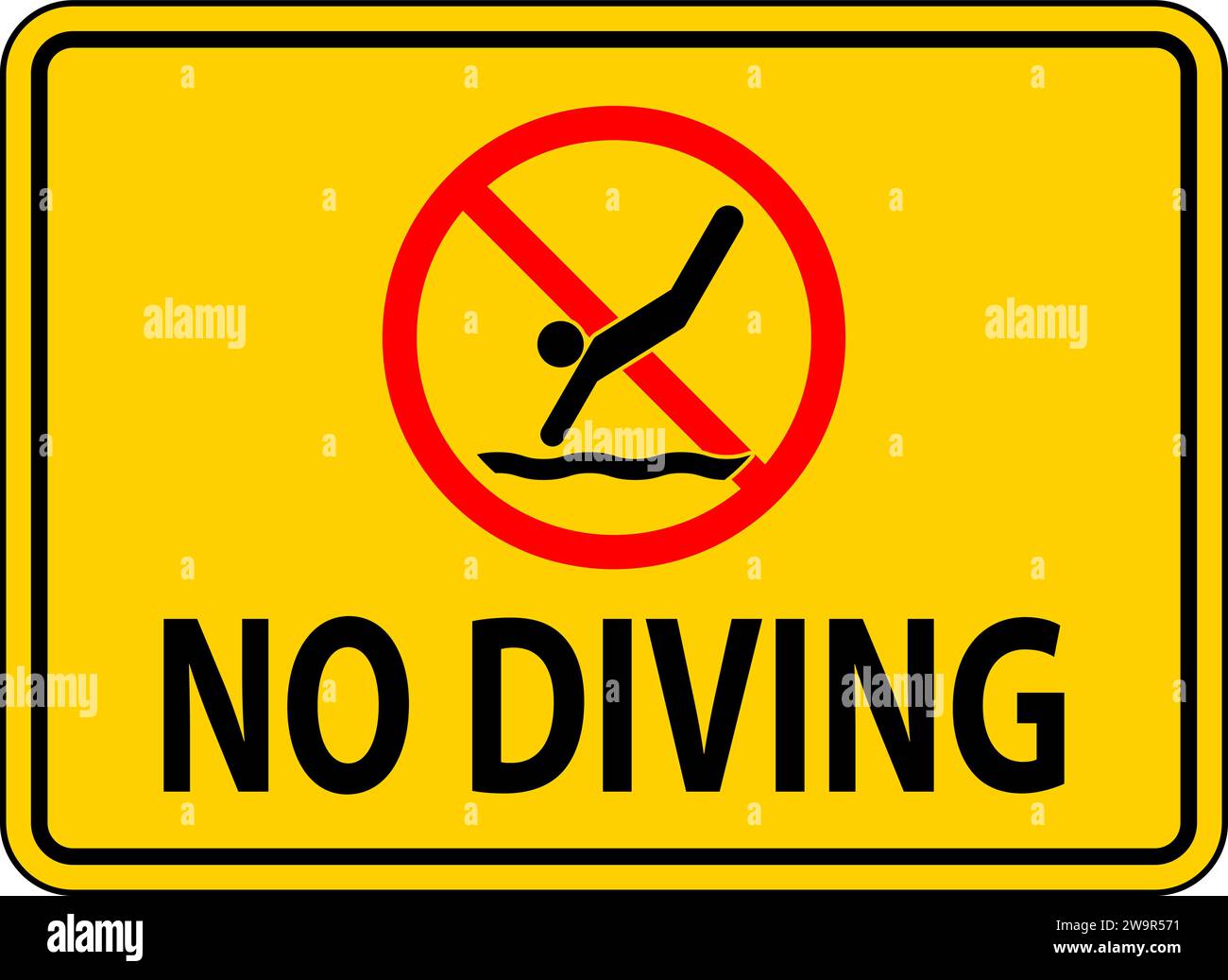 Safe to swim sign Stock Vector Images - Alamy