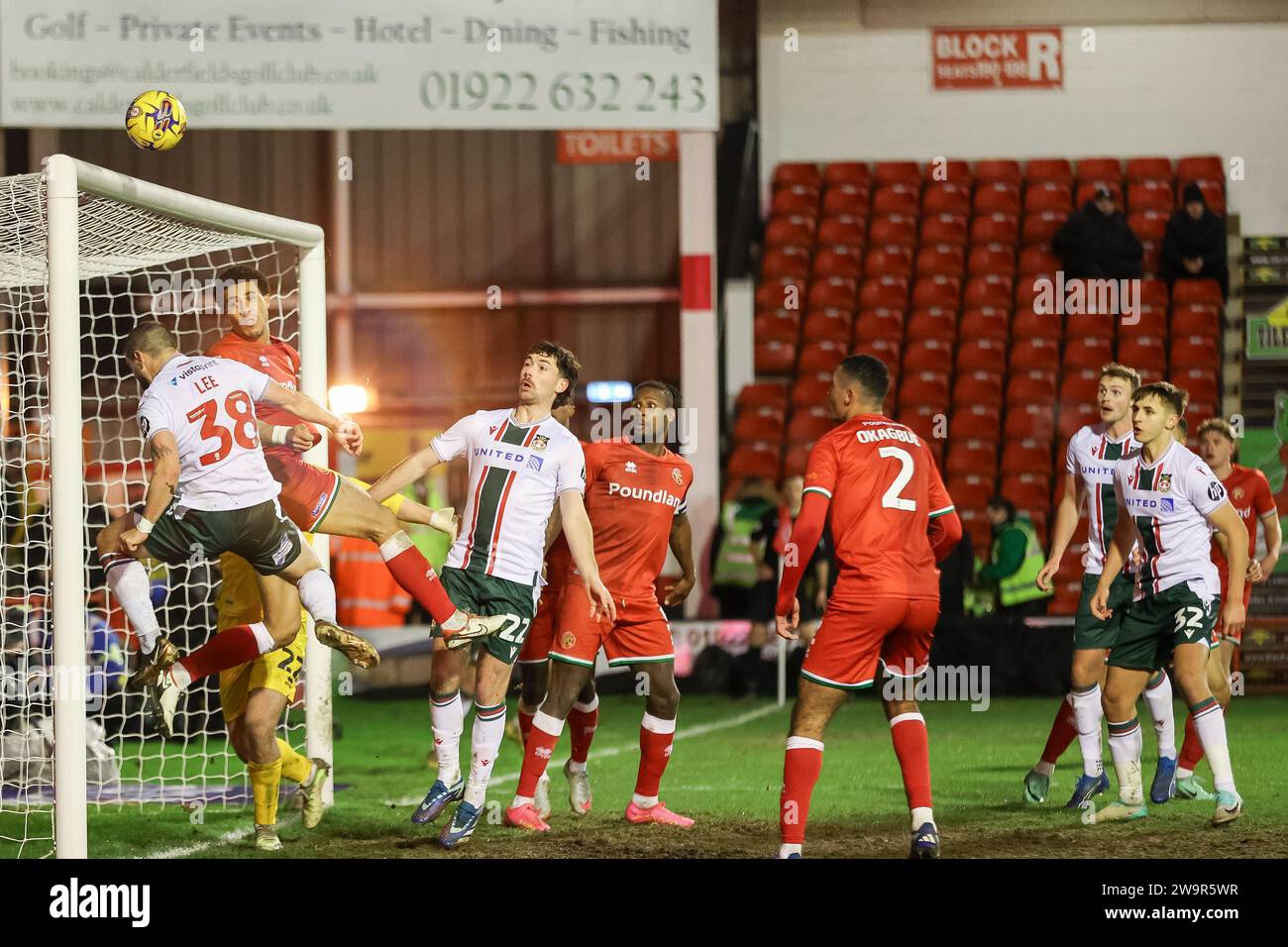 Elliot lee wrexham december 2023 hi-res stock photography and images ...