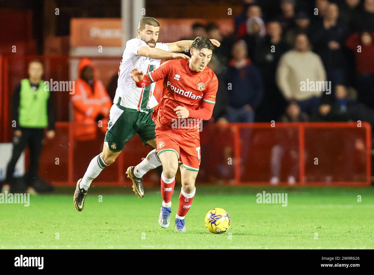 Elliot lee wrexham december 2023 hi-res stock photography and images ...