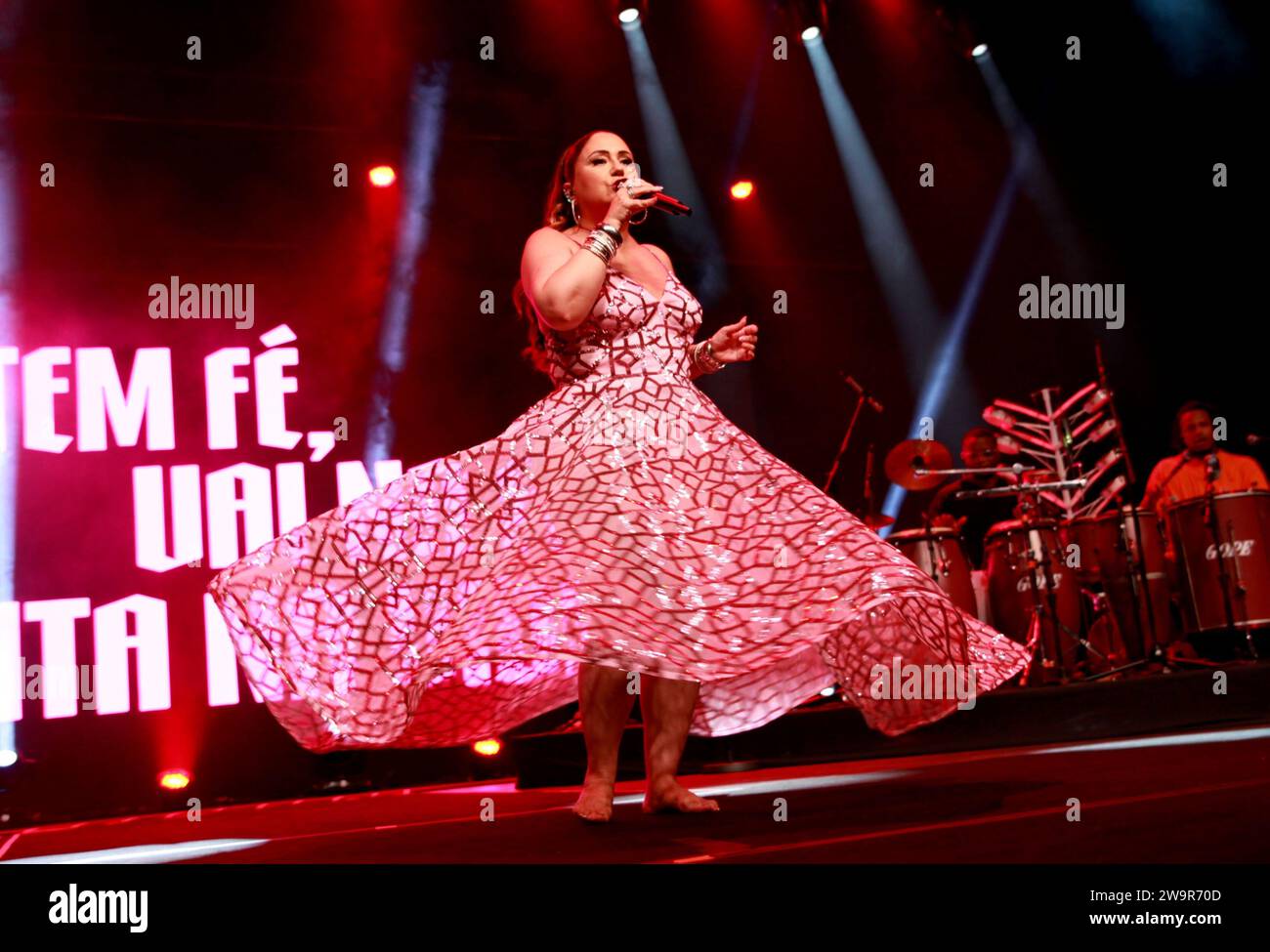 Rio De Janeiro, Brazil. 28th Dec, 2023. Singer Maria Rita is presenting ...