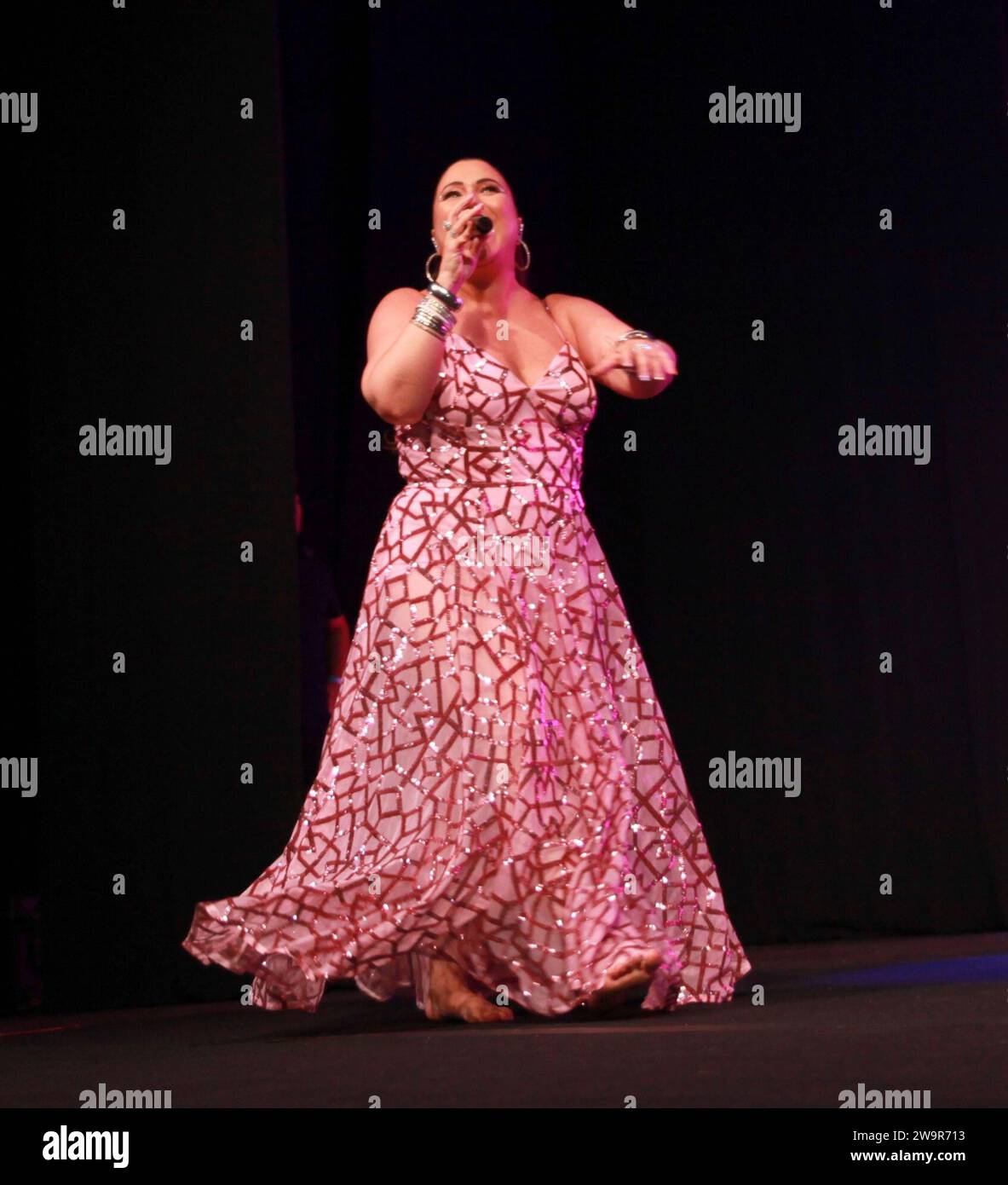 Rio De Janeiro, Brazil. 28th Dec, 2023. Singer Maria Rita is presenting ...