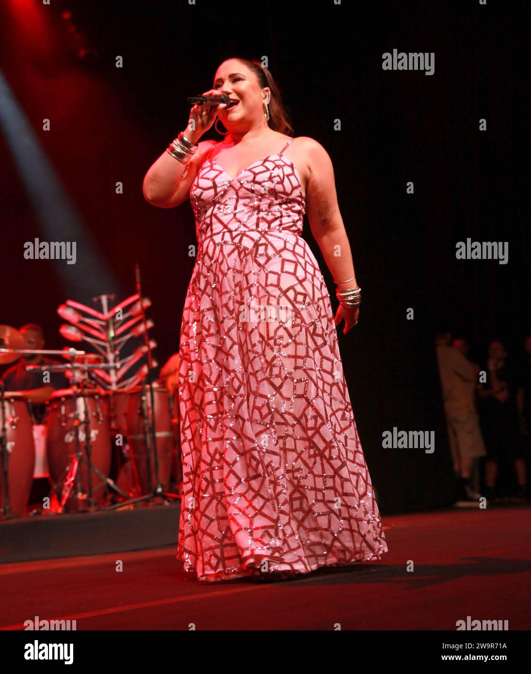 Rio De Janeiro, Brazil. 28th Dec, 2023. Singer Maria Rita is presenting ...