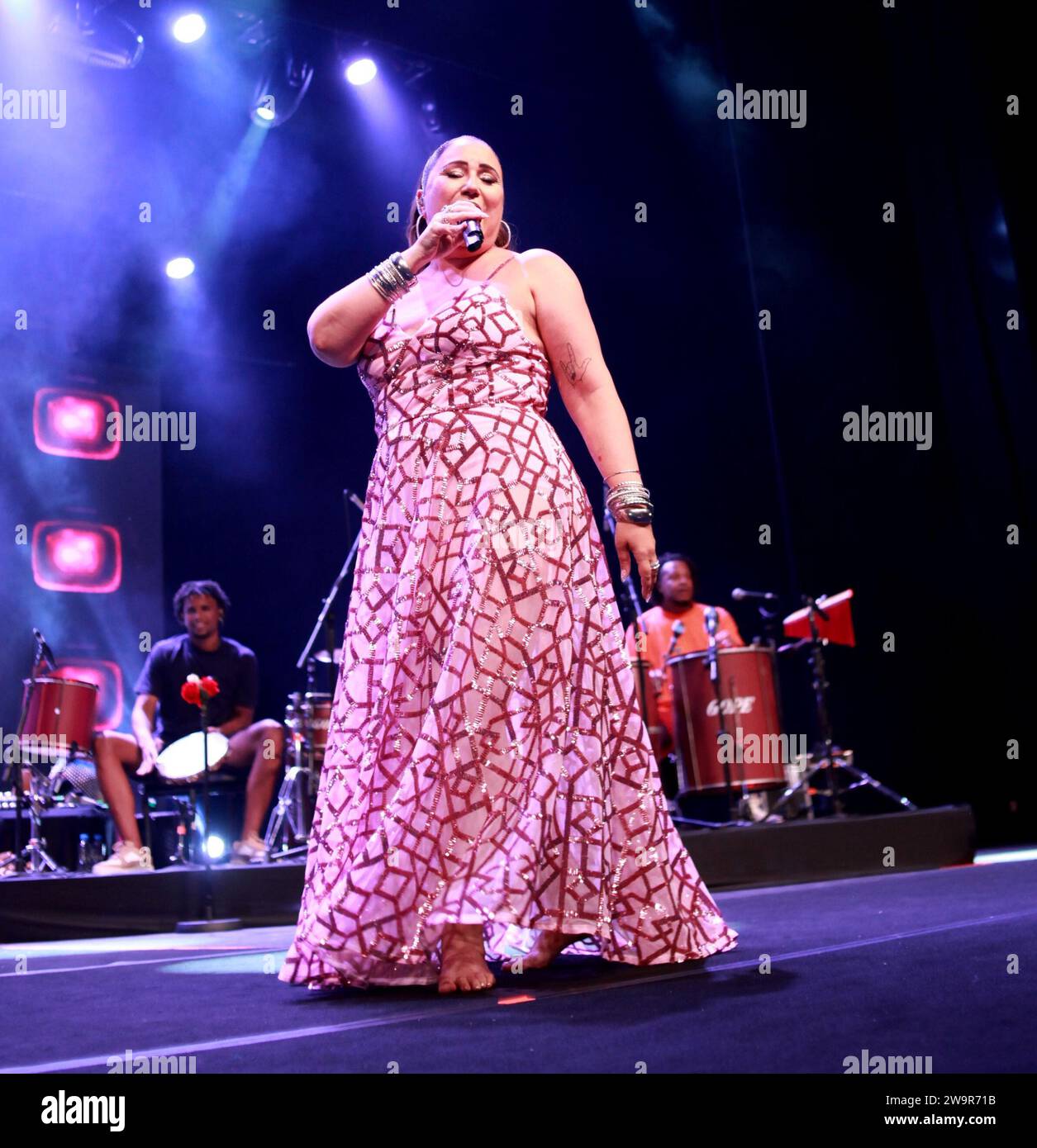 Rio De Janeiro, Brazil. 28th Dec, 2023. Singer Maria Rita is presenting ...