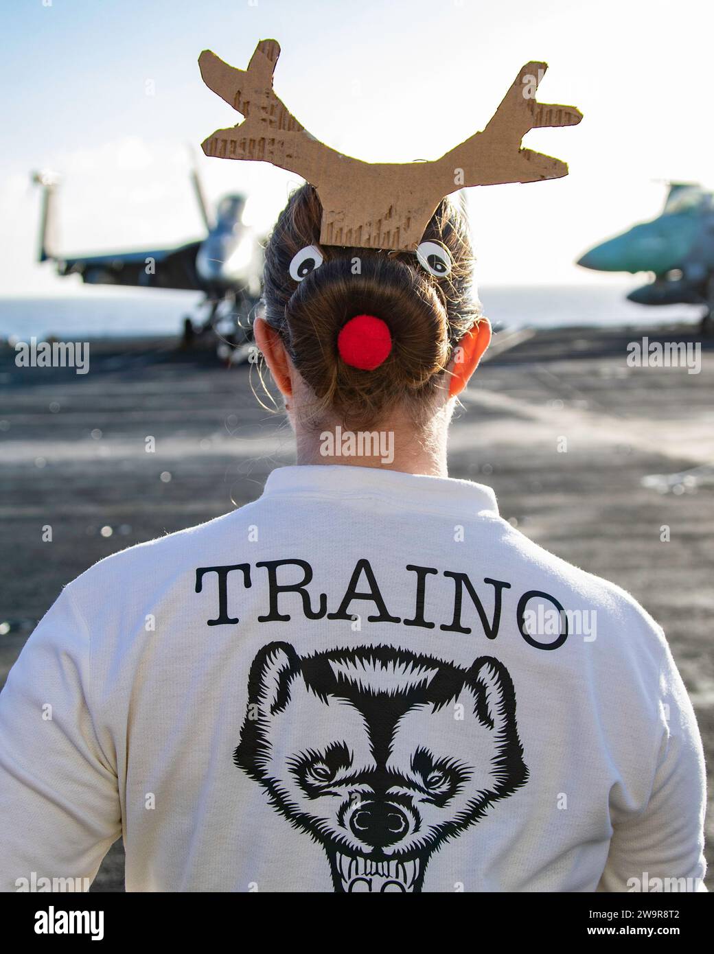 Lt. Cmdr. Kristin Hope, training officer aboard the world’s largest ...