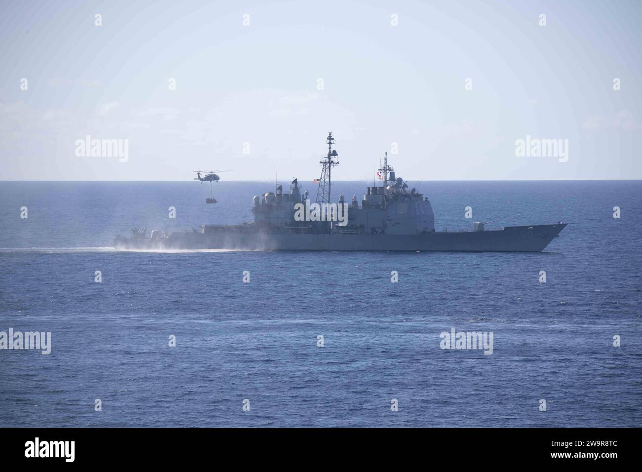 An MH-60S Sea Hawk, attached to the "Tridents" of Helicopter Sea Combat ...