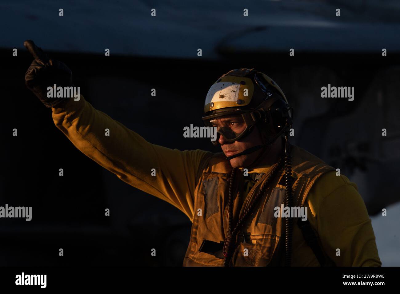 Aviation Boatswain's Mate (Handling) 2nd Class Alex Ramirez, assigned ...