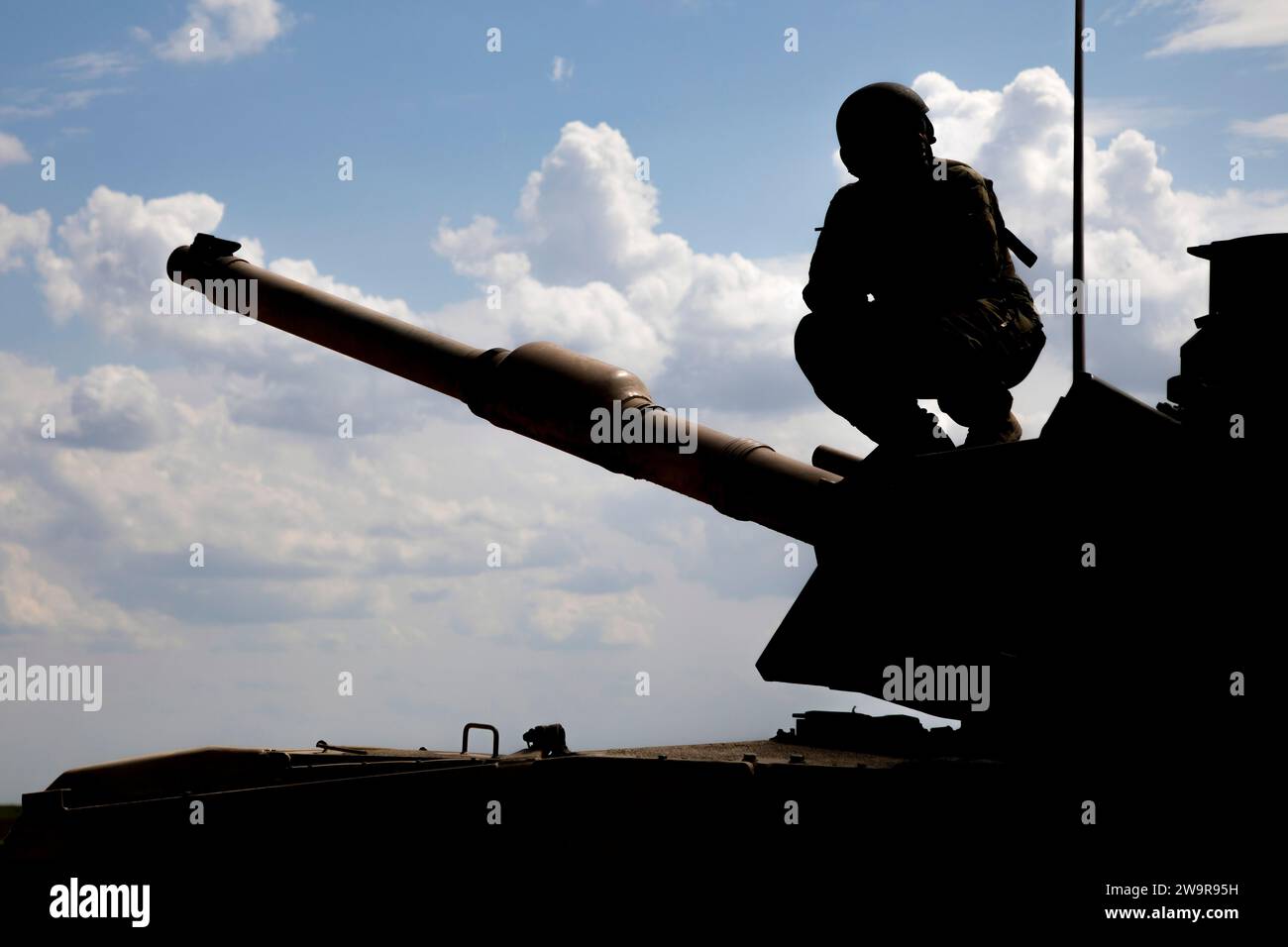 An M1A2 Abrams tank operated by Soldiers with the 3rd Battalion, 66th ...