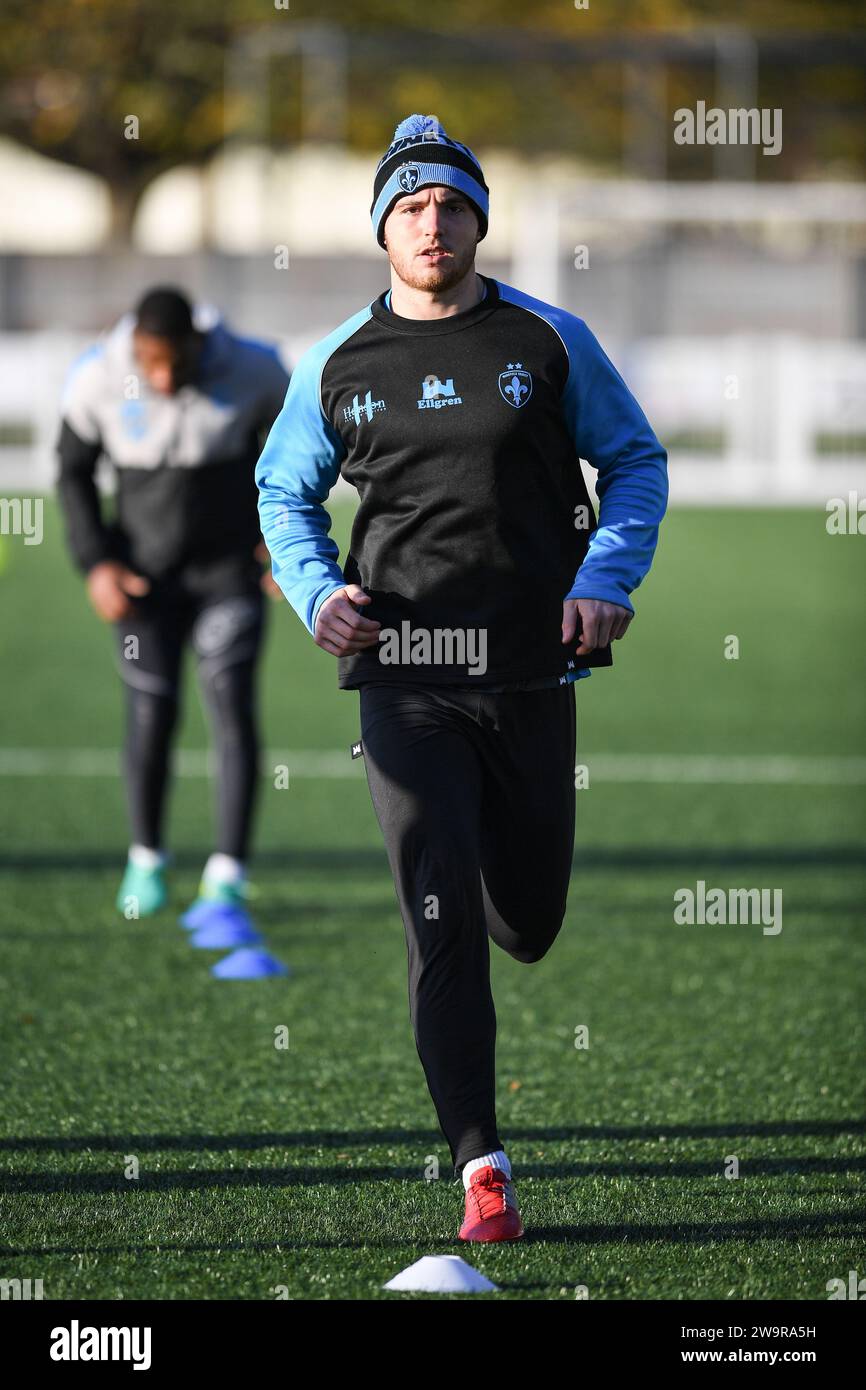 Wakefield, England - 17 November 2023 - Wakefield Trinity's Jack Croft ...