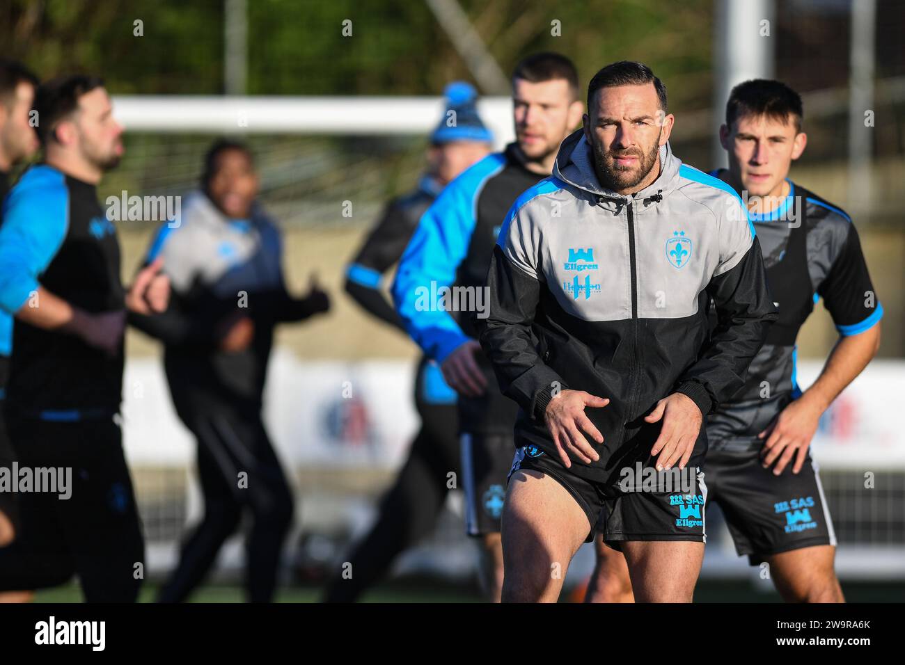 Wakefield, England - 17 November 2023 - Wakefield Trinity's Luke Gale ...