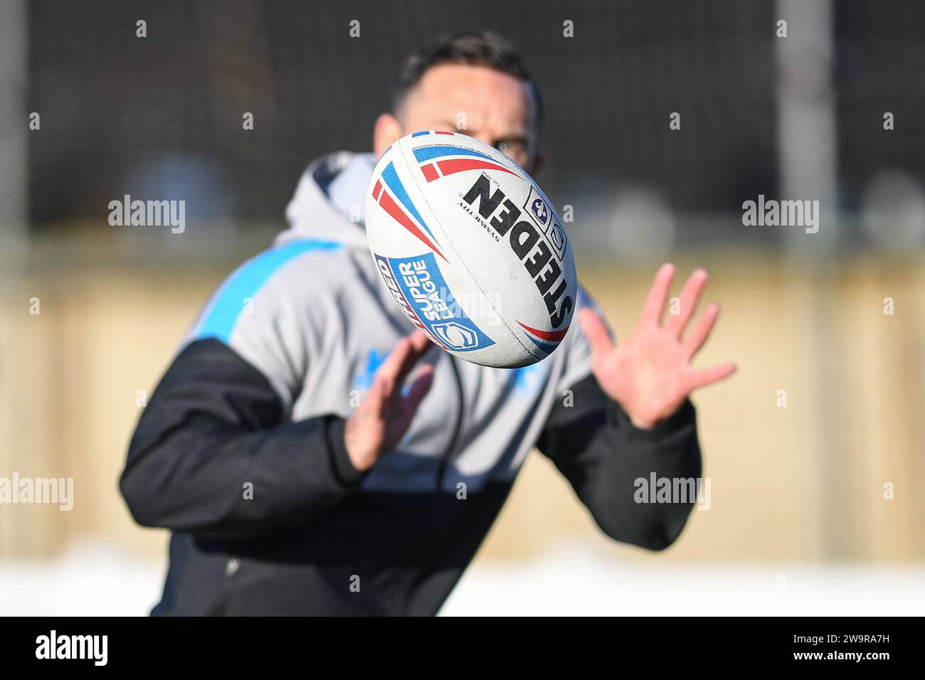 Wakefield, England - 17 November 2023 - Wakefield Trinity's Luke Gale ...