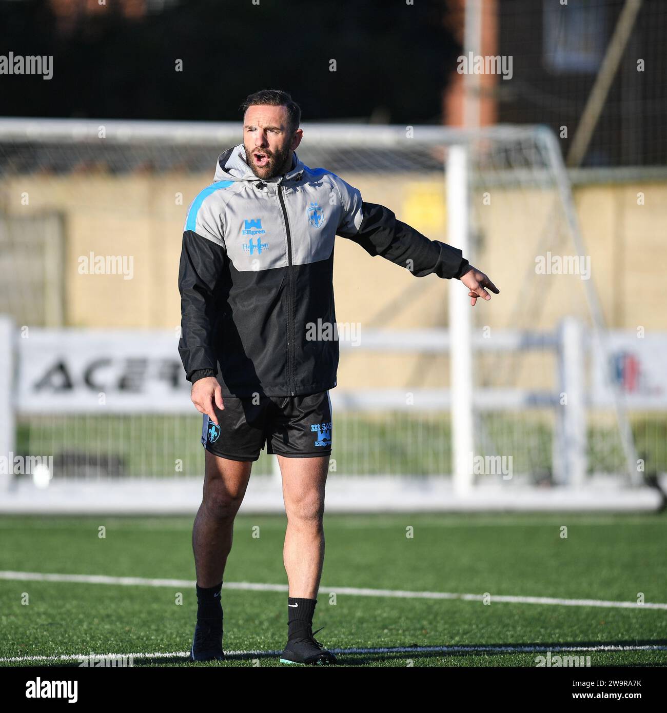 Wakefield, England - 17 November 2023 - Wakefield Trinity's Luke Gale ...