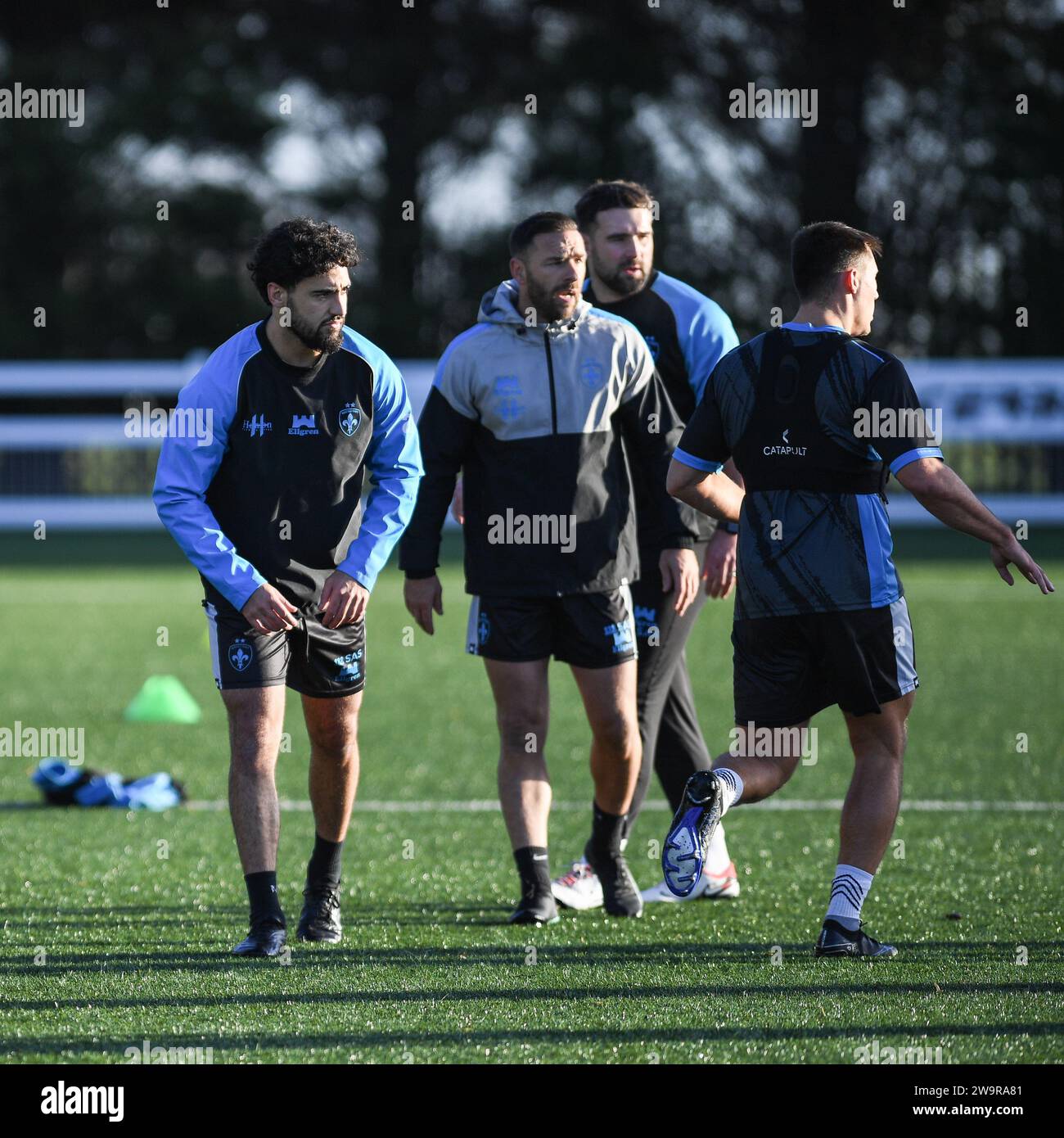Wakefield, England - 17 November 2023 - Wakefield Trinity's Luke Gale ...
