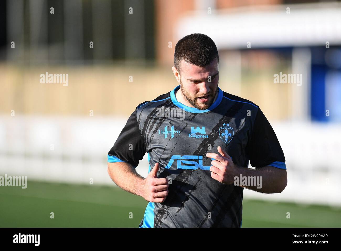 Wakefield, England - 17 November 2023 - Wakefield Trinity's Max Jowitt ...