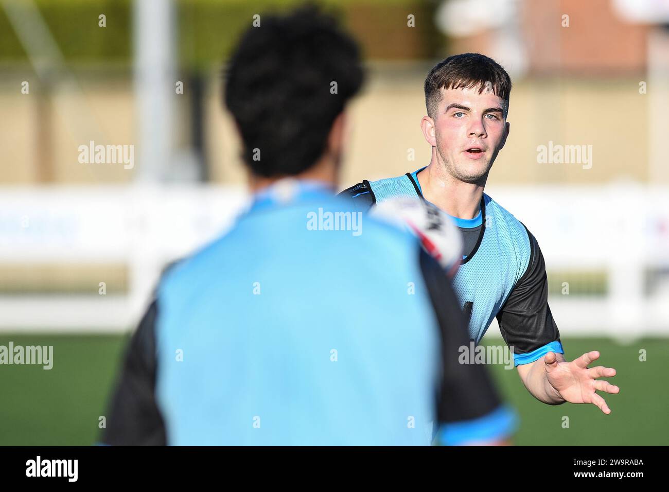 Wakefield, England - 17 November 2023 - Wakefield Trinity's Ethan Wood ...