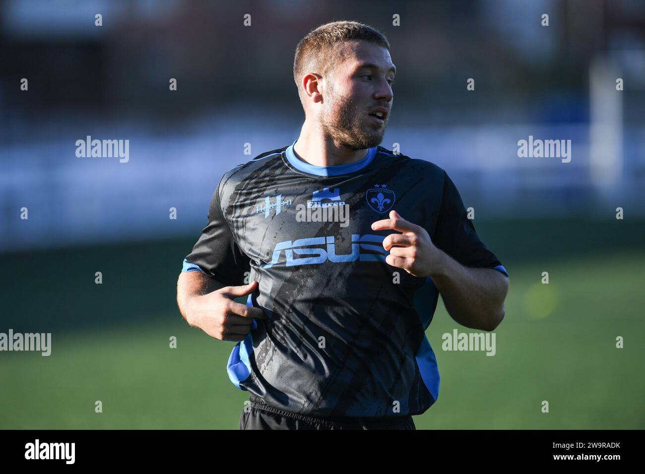 Wakefield, England - 17 November 2023 - Wakefield Trinity's Thomas ...