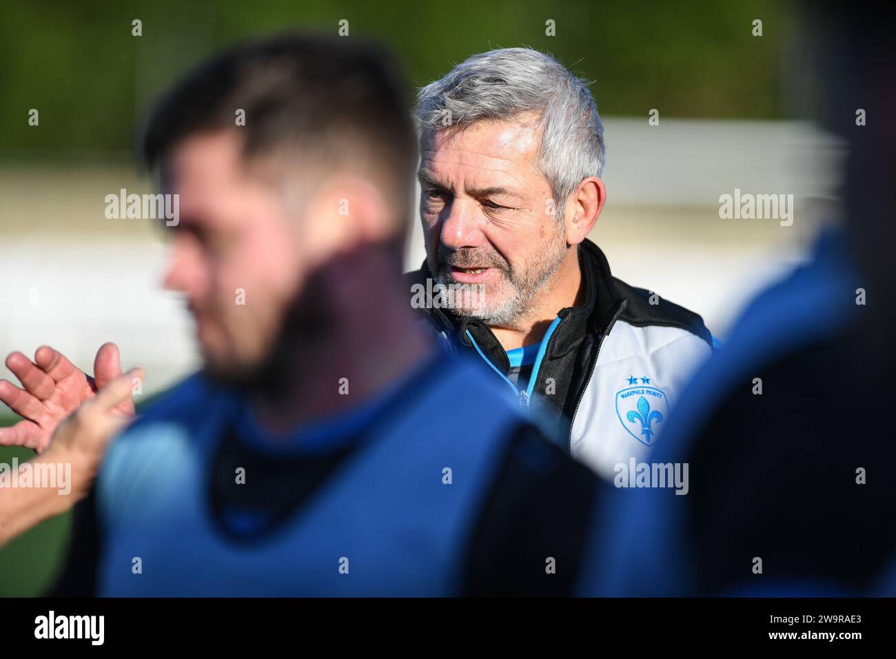 Wakefield, England - 17 November 2023 - Darryl Powell Head Coach of ...