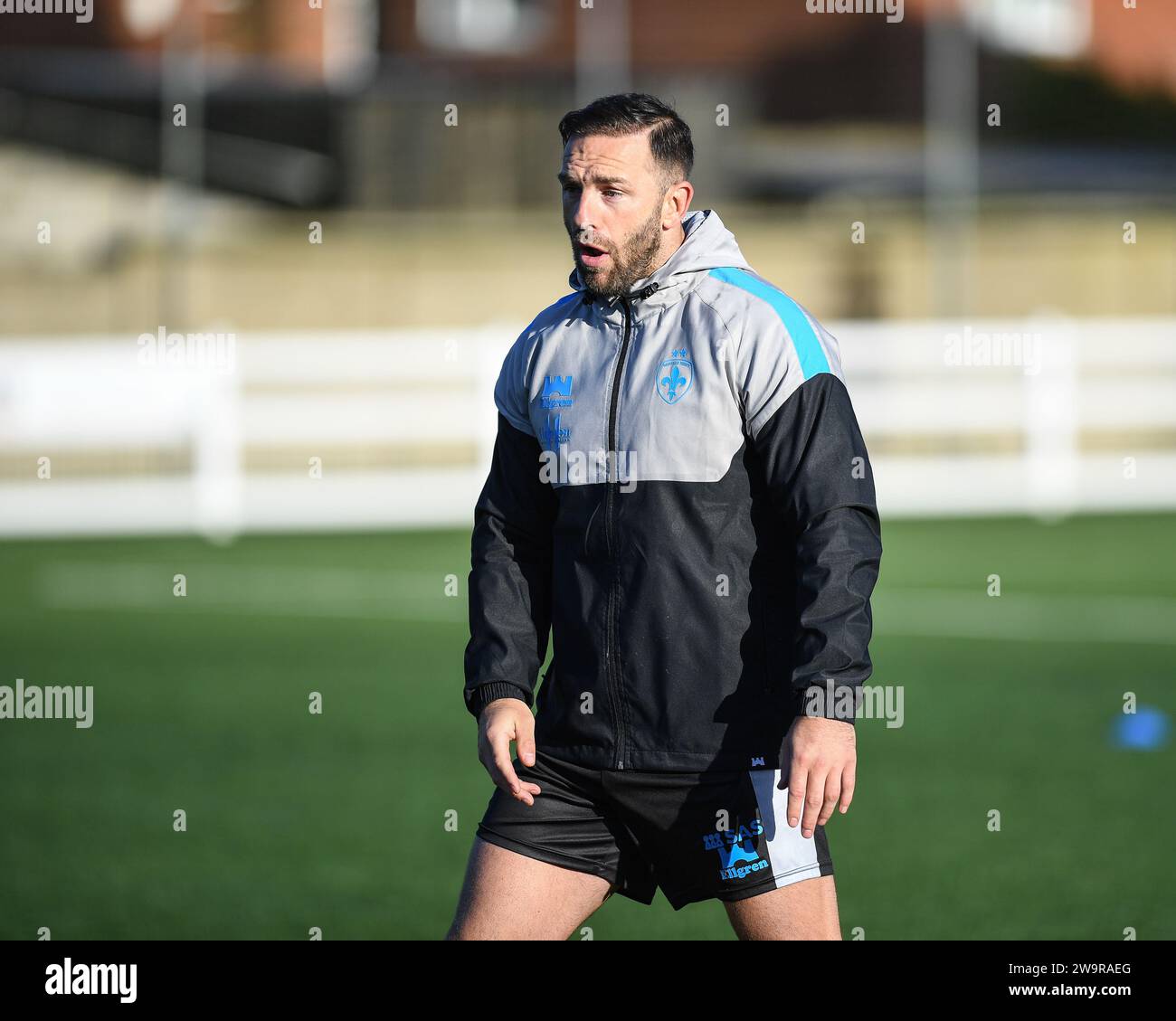 Wakefield, England - 17 November 2023 - Wakefield Trinity's Luke Gale ...