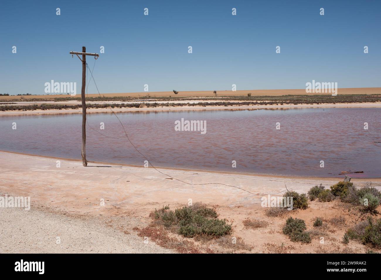Lake Tyrrell is a shallow, salt-crusted depression in the Mallee ...
