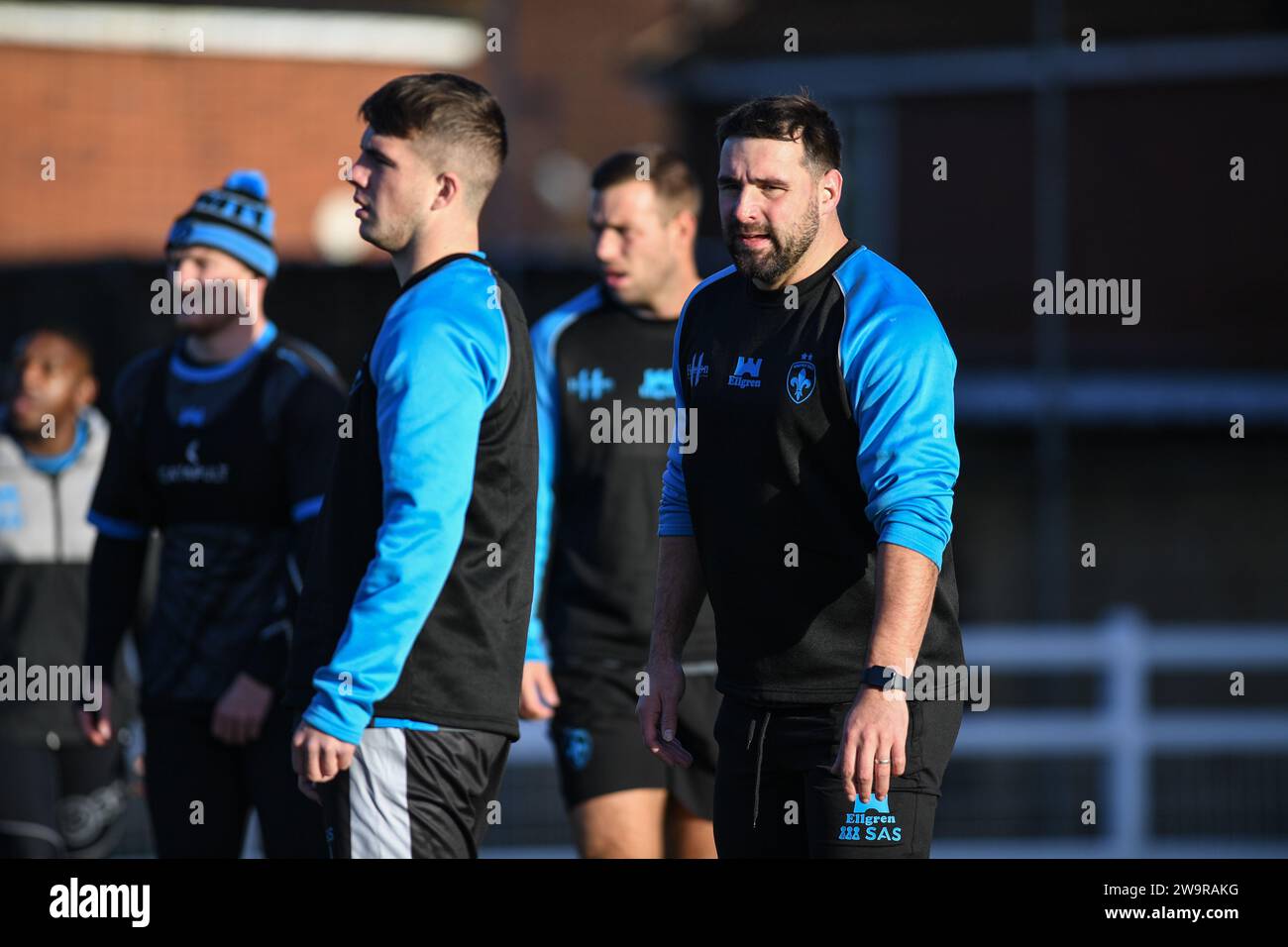 Wakefield, England - 17 November 2023 - Wakefield Trinity's Josh Bowden ...