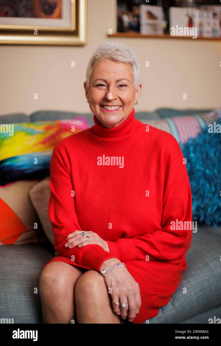 Television presenter Pamela Ballantine, who has been made an MBE ...