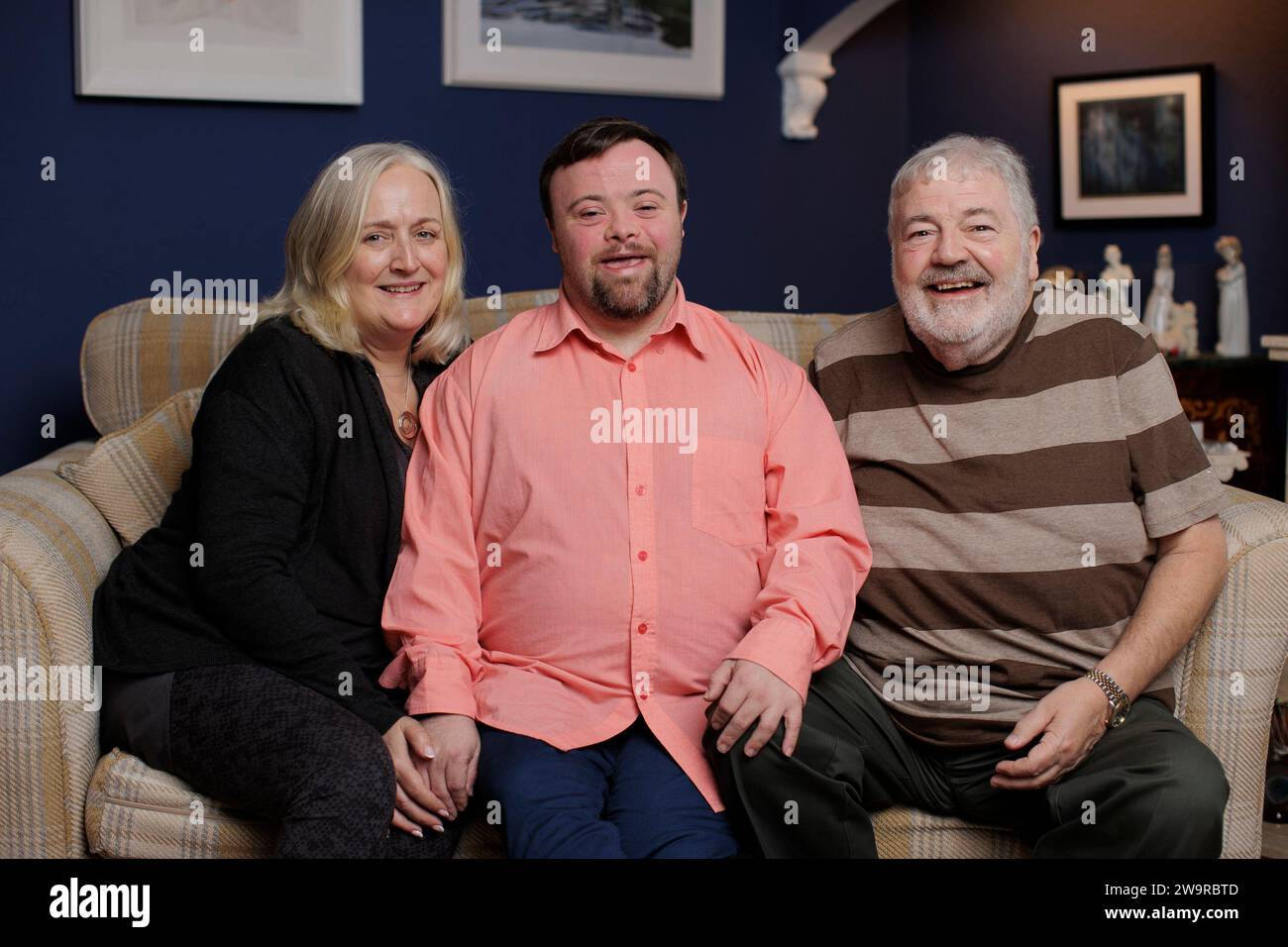 Actor James Martin with his parents Suzanne and Ivan at their family ...